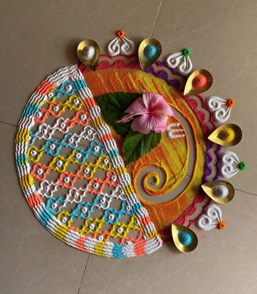 Best 25+ Dussehra Rangoli » Mixing Images