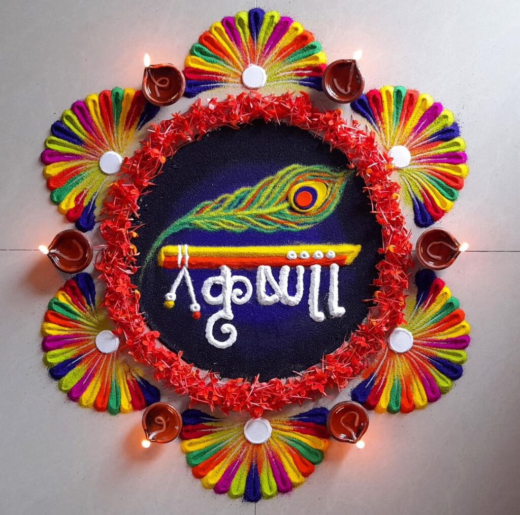 Best 25+ Dussehra Rangoli » Mixing Images