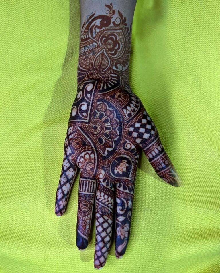 Best 20+ Navratri Mehndi Design » Mixing Images