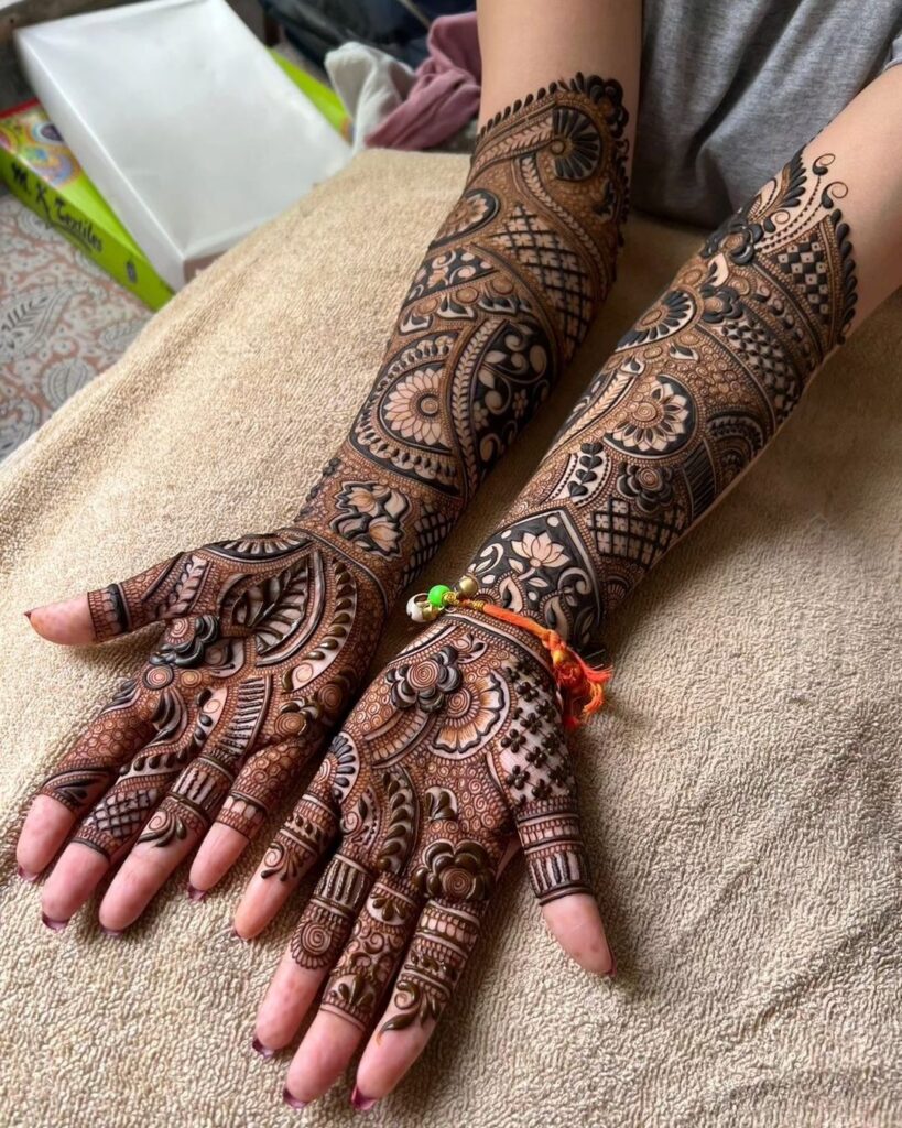 Best 20+ Navratri Mehndi Design » Mixing Images