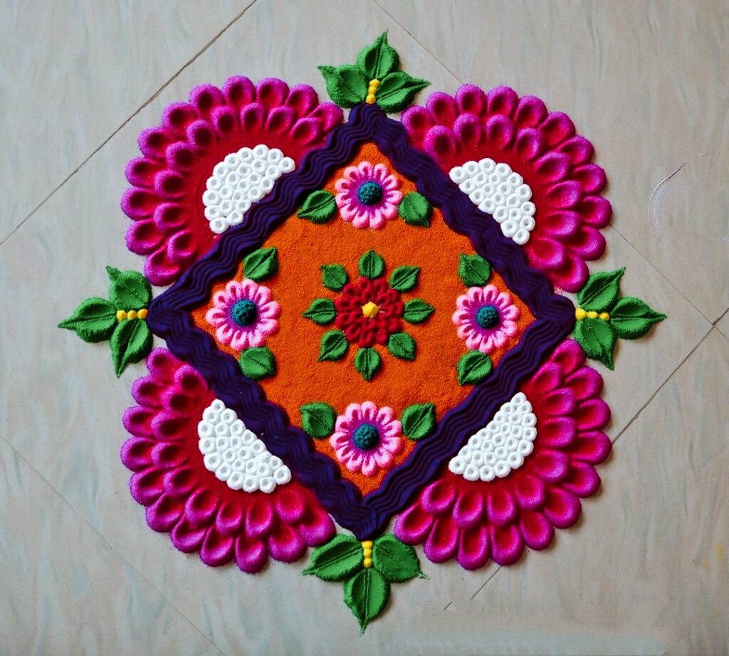Best 30+ Diwali Rangoli Designs » Mixing Images