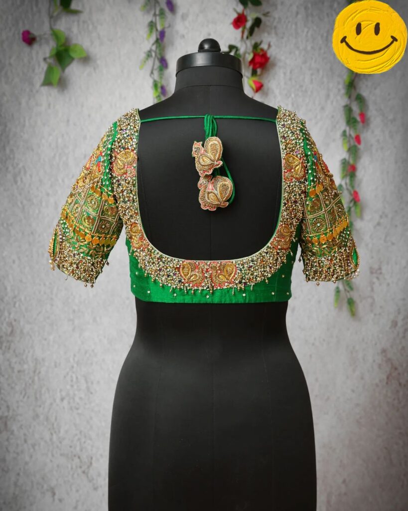 Best 500+ Blouse Back Design » Mixing Images