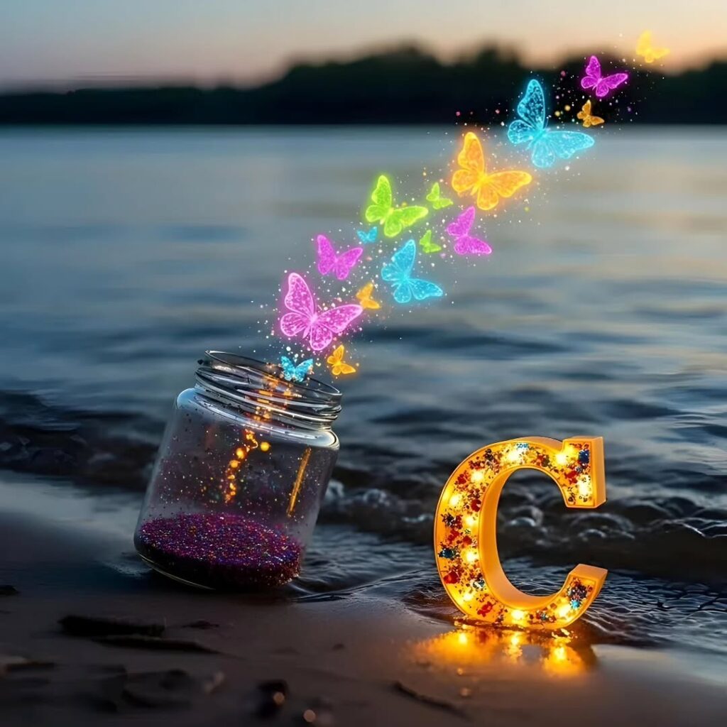 A to Z Alphabet DP for Girls – Magical Butterfly Effect | Stylish ...
