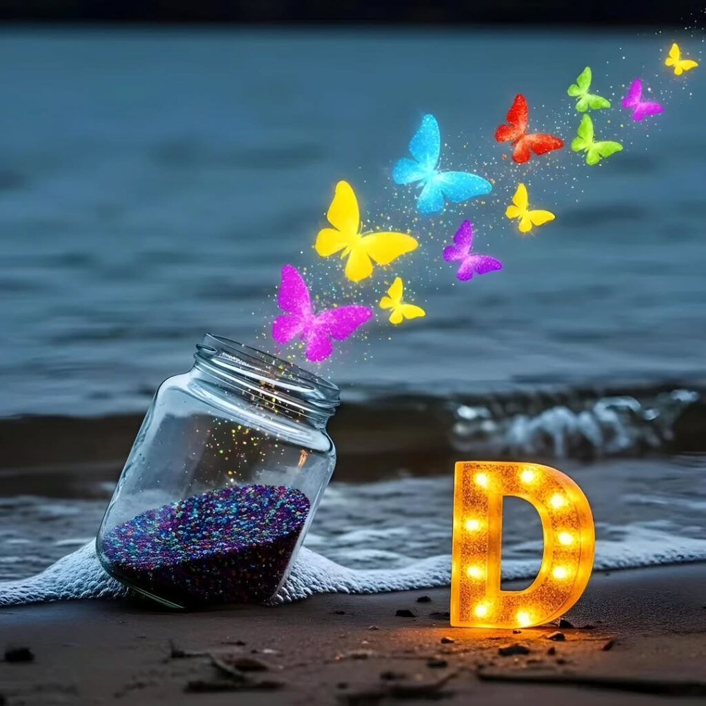 A to Z Alphabet DP for Girls – Magical Butterfly Effect | Stylish ...