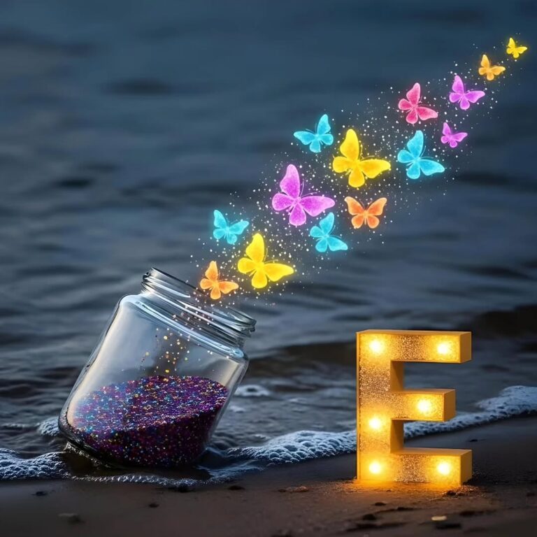 A to Z Alphabet DP for Girls – Magical Butterfly Effect | Stylish ...