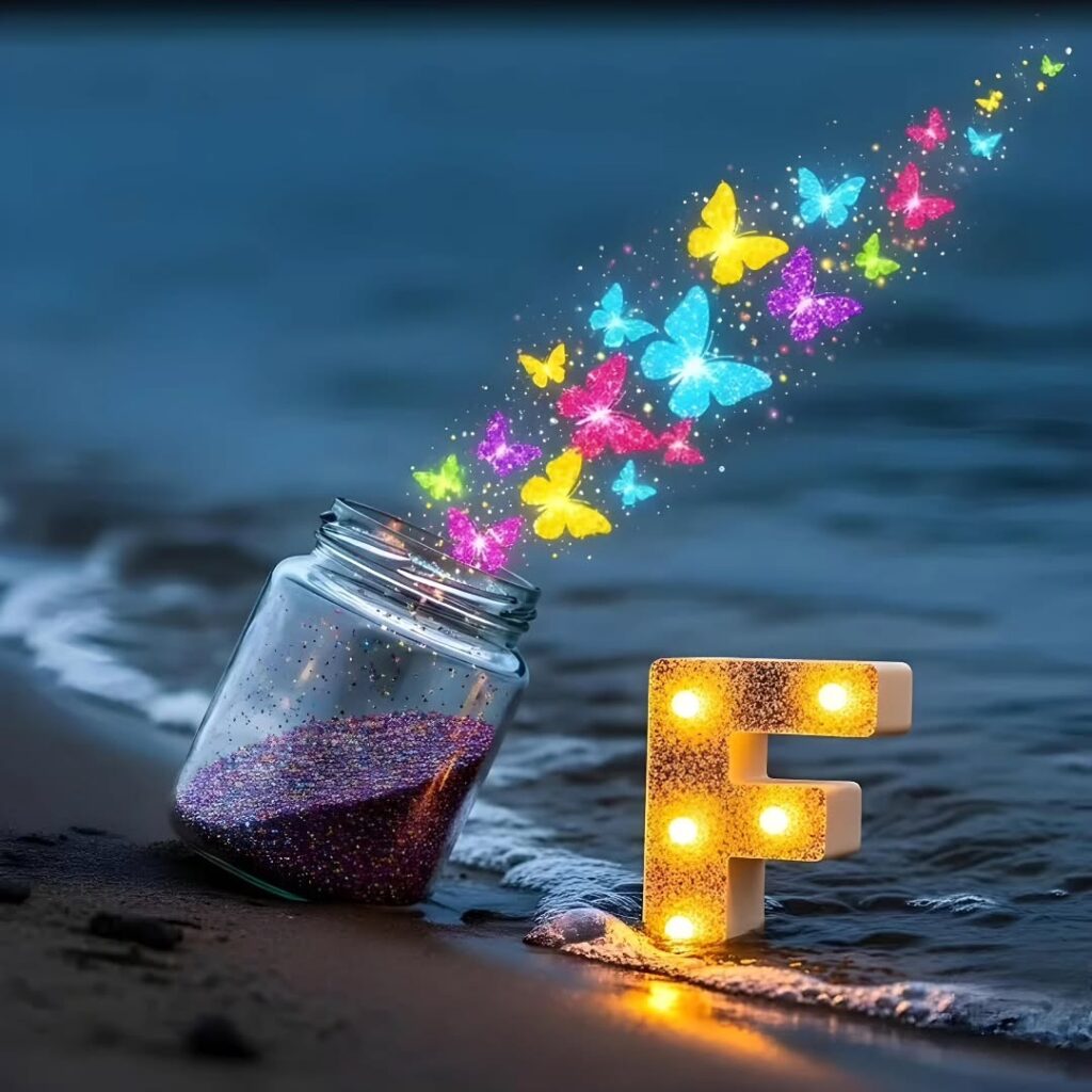A to Z Alphabet DP for Girls – Magical Butterfly Effect | Stylish ...