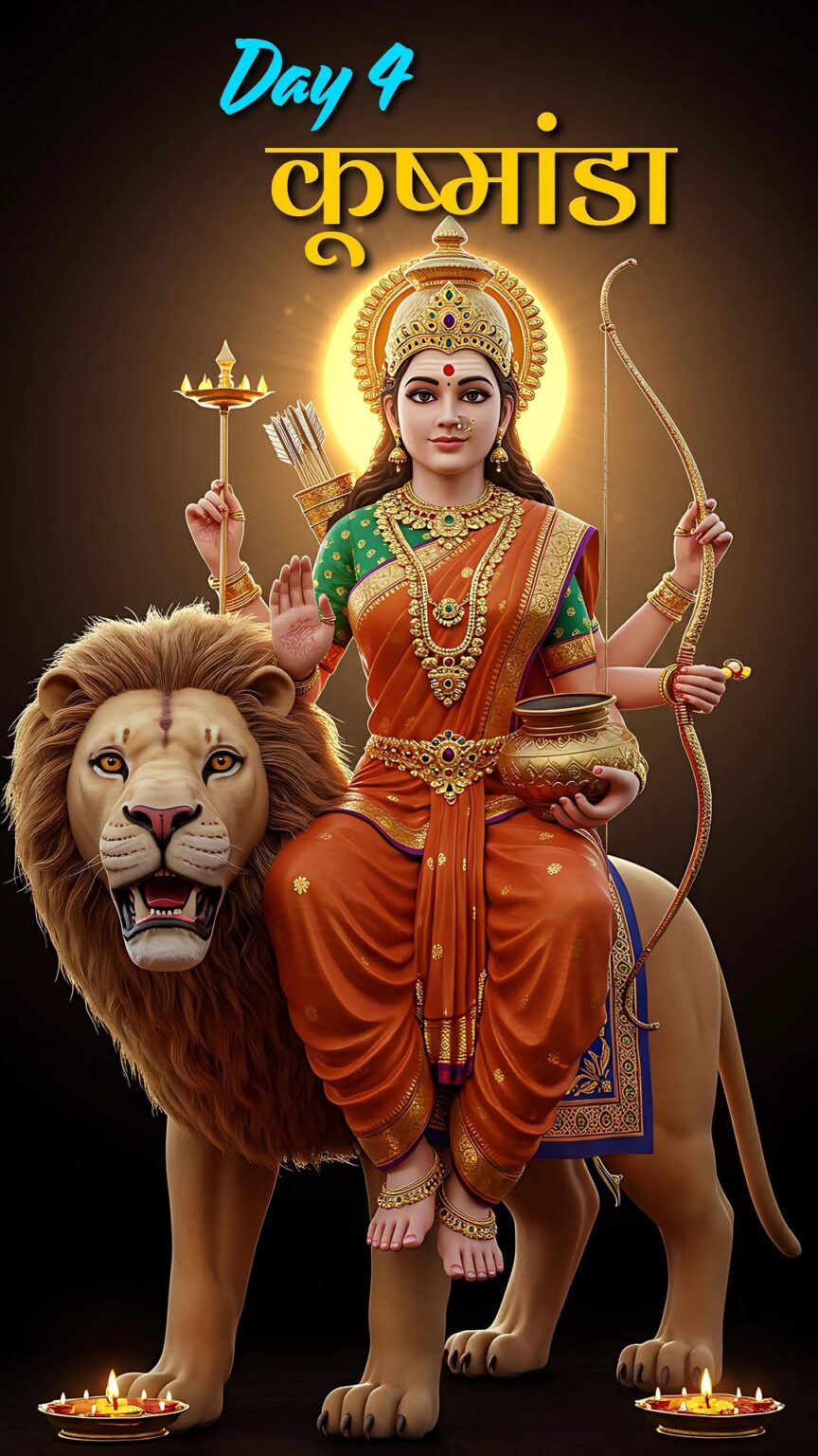 Navratri 1st to 9th Day Devi Images – Shailputri to Siddhidatri ...